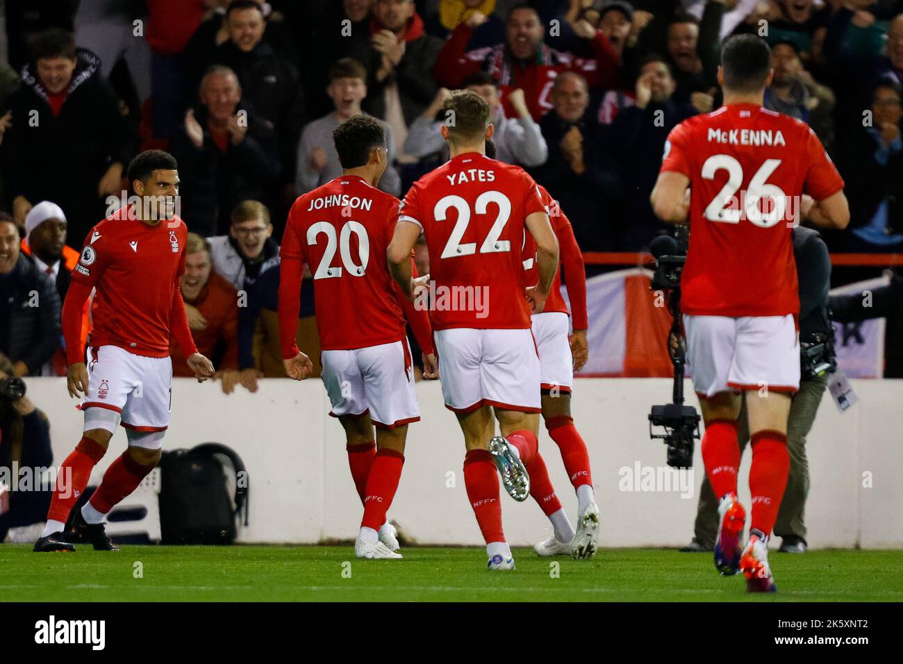 The City Ground, Nottingham, Nottinghamshire, England; 10th October ...