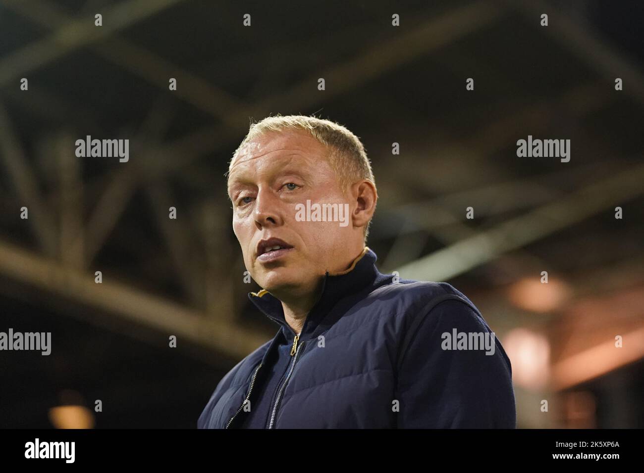 Nottingham Forest manager Steve Cooper ahead of the Premier League ...