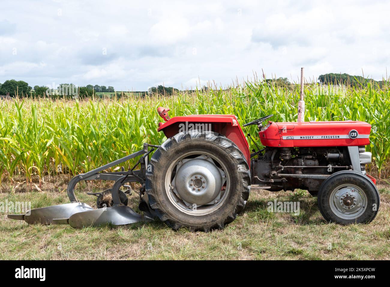 Ferguson 2 furrow plough hi-res stock photography and images - Alamy