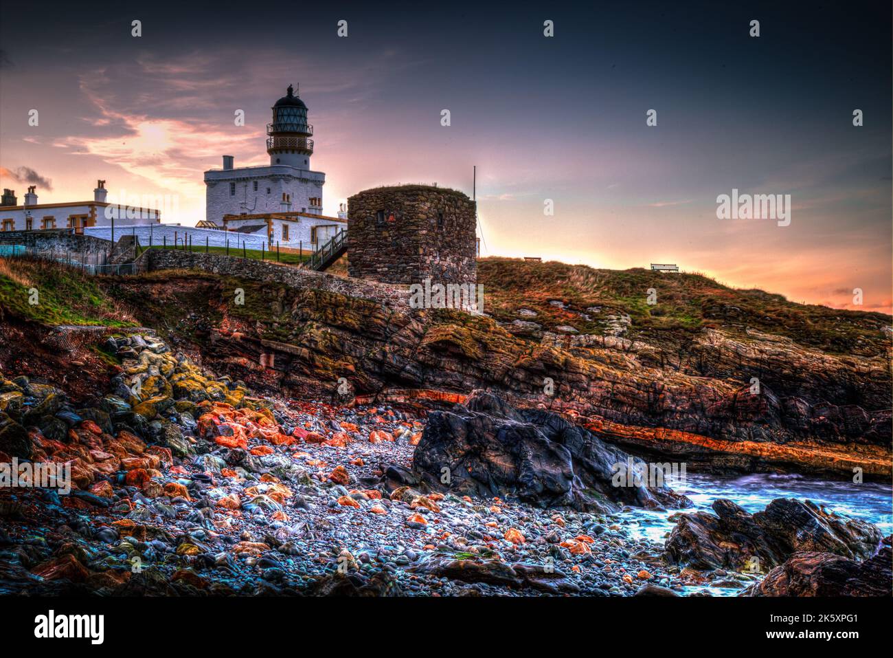 kinnaird head lighthouse fraserburgh aberdeenshire scotland Stock Photo ...