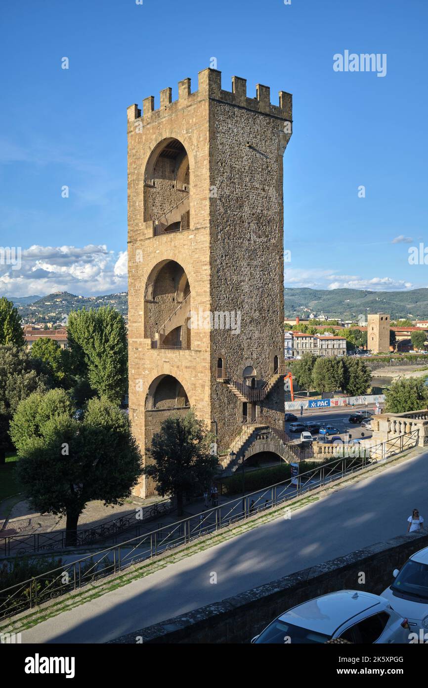 The Tower of San Niccolò Florence Italy Stock Photo - Alamy