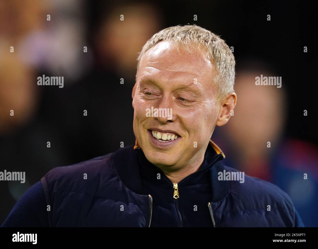 Nottingham Forest manager Steve Cooper ahead of the Premier League ...