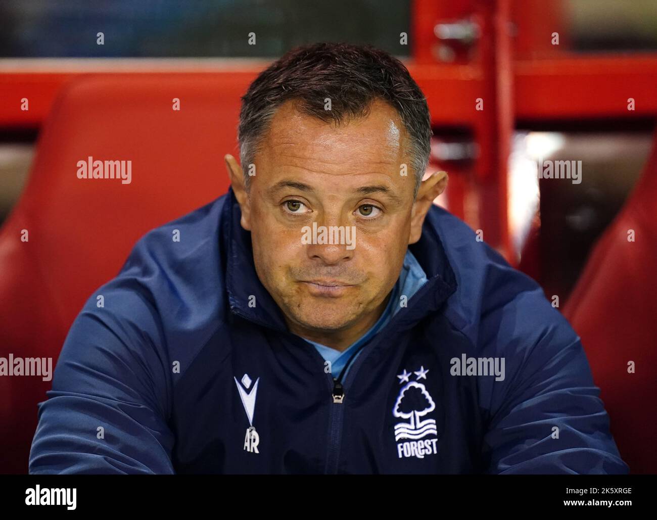 Nottingham Forest first-team coach Andy Reid during the Premier League ...