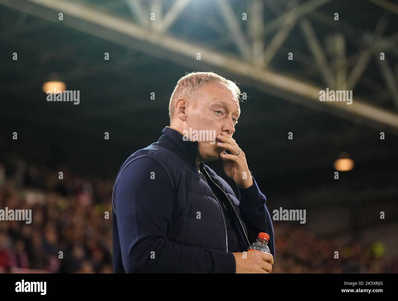 Nottingham Forest manager Steve Cooper ahead of the Premier League ...