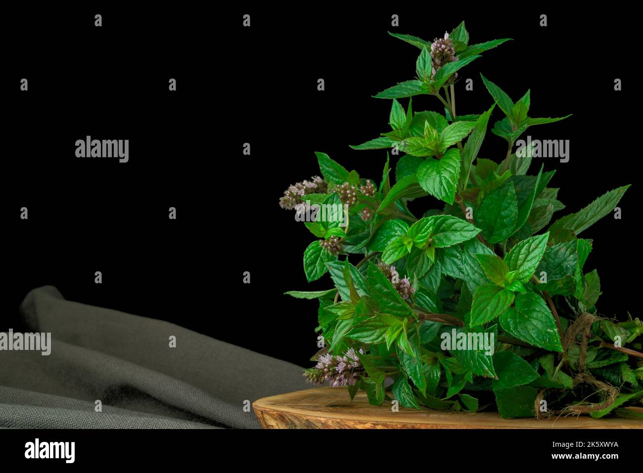 fresh garden cut herbs Stock Photo - Alamy