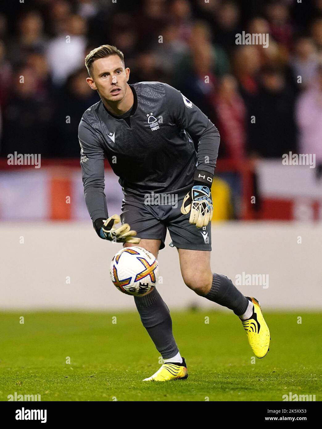Nottingham Forest goalkeeper Dean Henderson during the Premier League ...