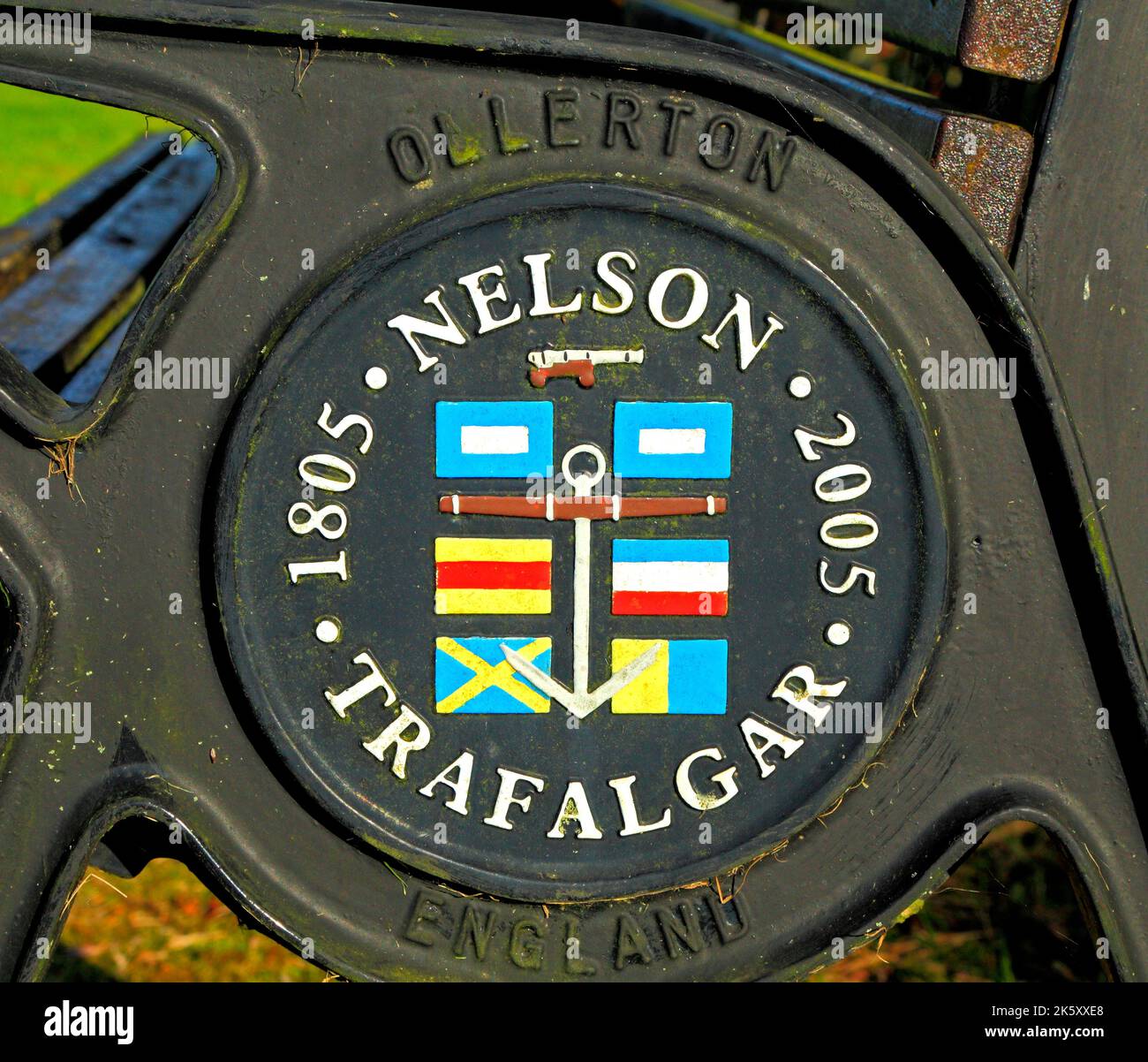 Horatio Nelson, bi-centennial plaque, Trafalgar, 1805 - 2005, Holme ...