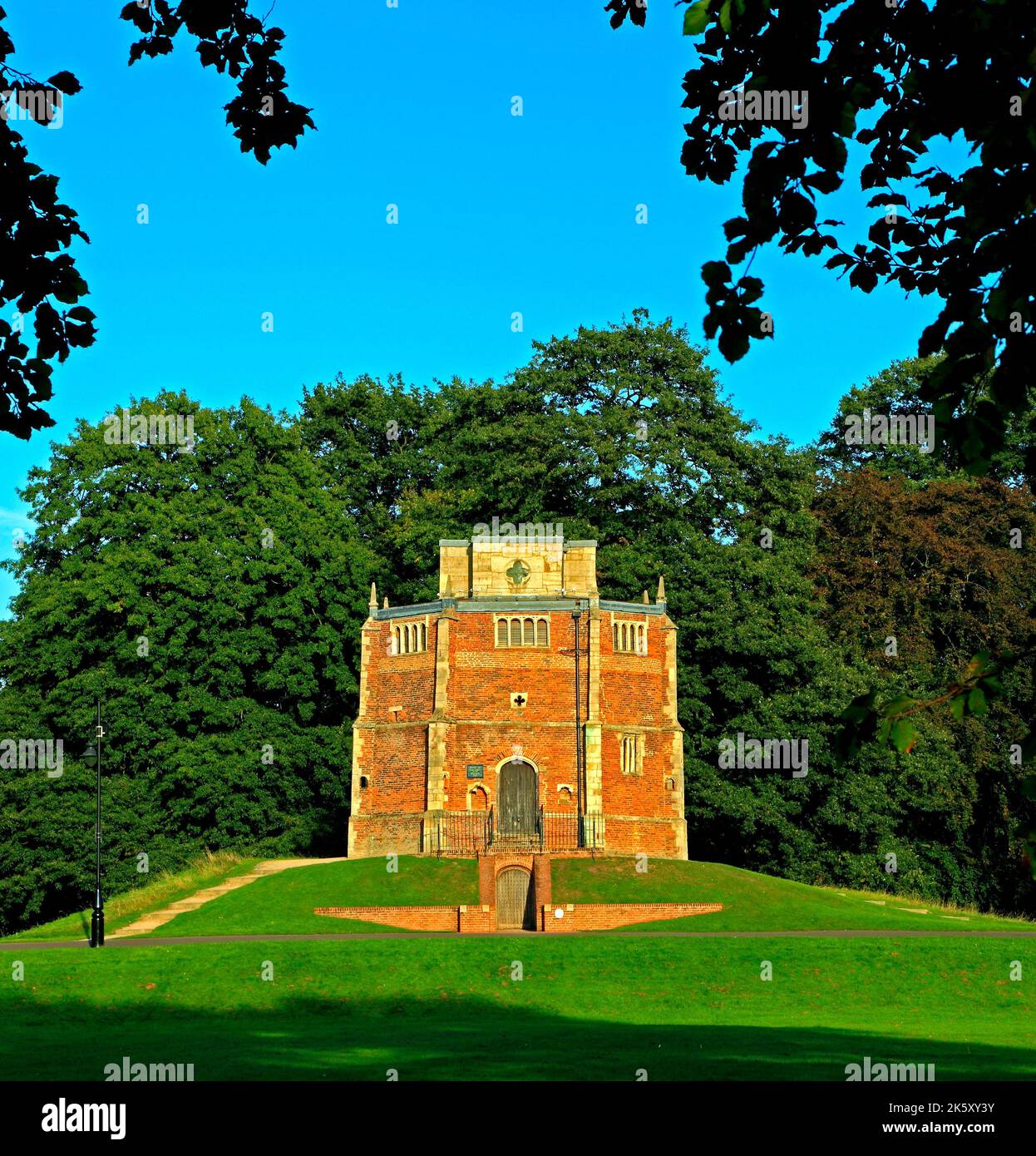 medieval Red Mount, Pilgrims' Chapel, Kings Lynn, Norfolk, England, UK ...