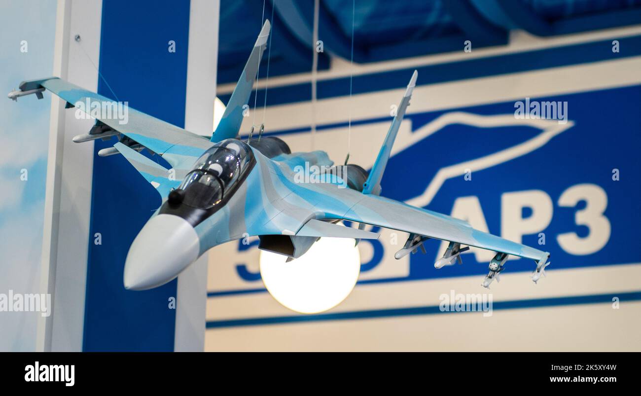 August 30, 2019, Moscow region, Russia. The layout of the Russian two ...