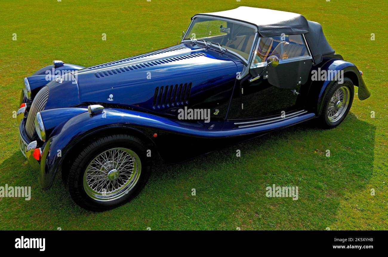 Morgan Plus 4, motor car, vintage, England, UK Stock Photo - Alamy