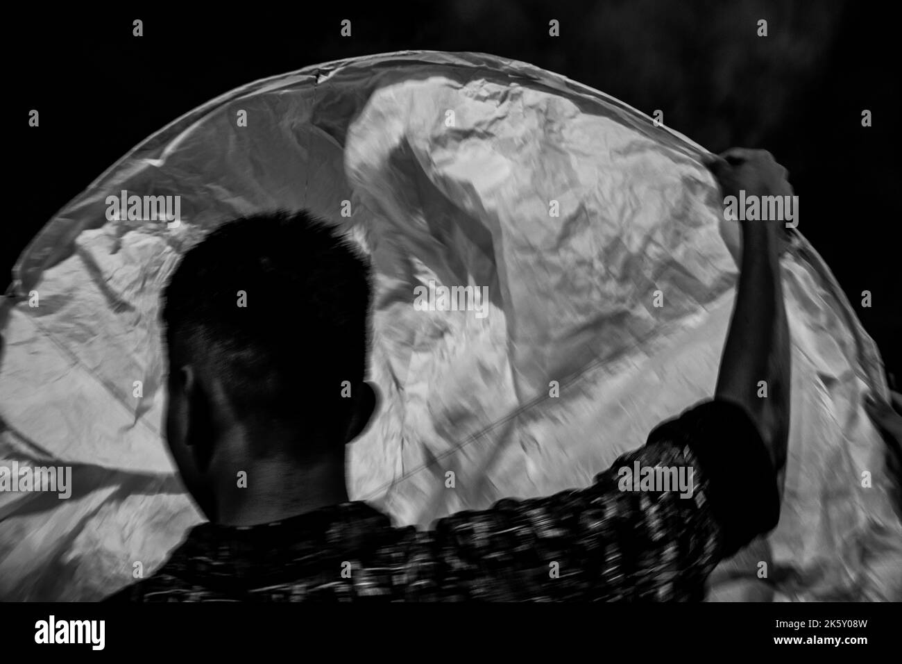 Candid photography Of Lanterns Being Released During the Probarona ...