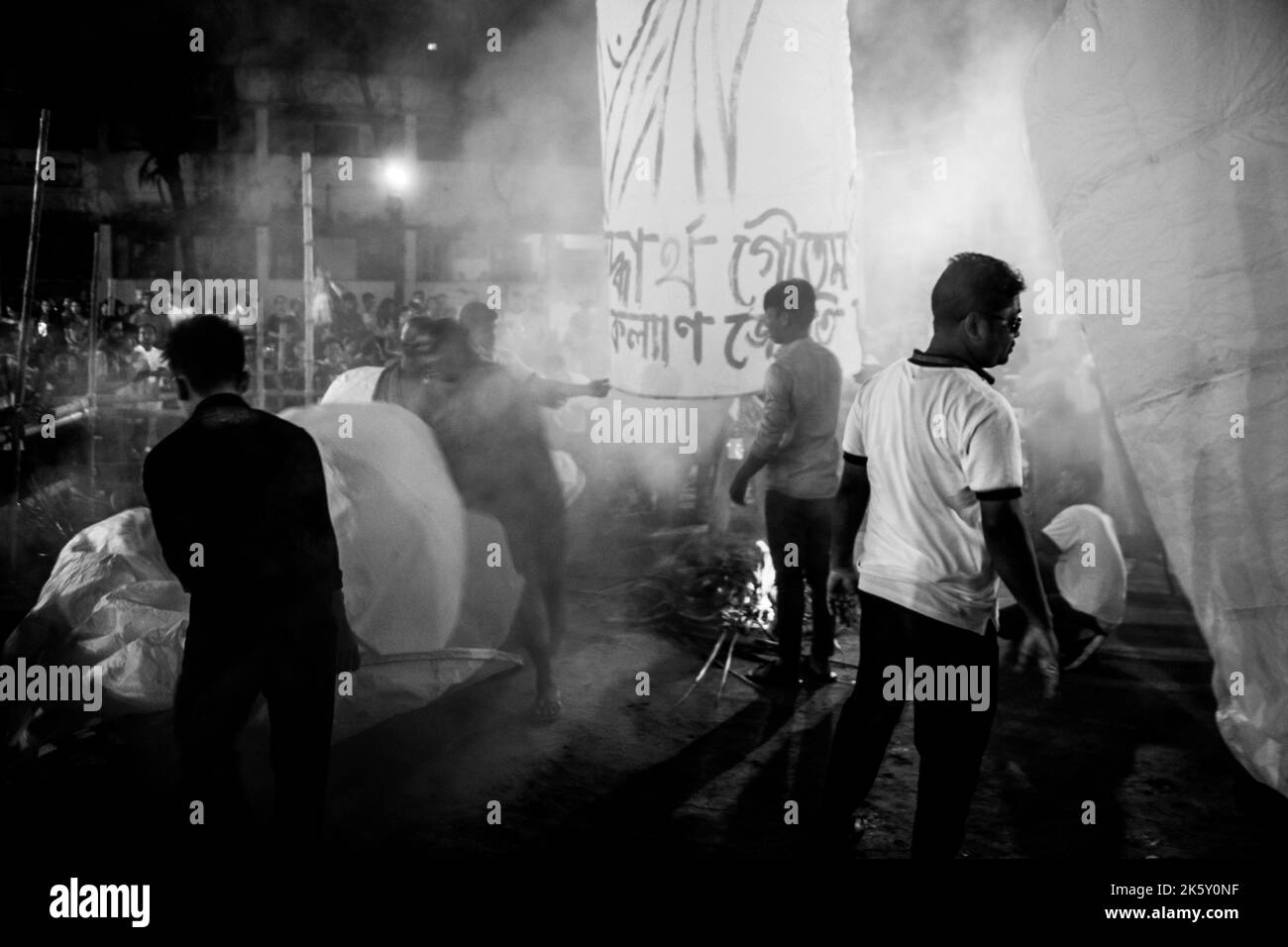 Candid photography Of Lanterns Being Released During the Probarona ...