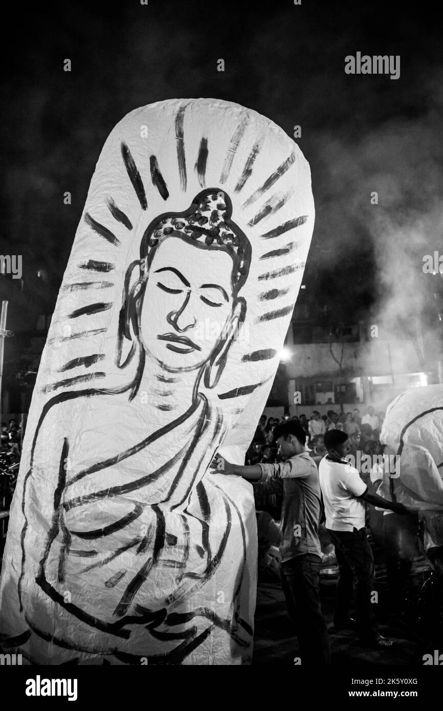 Candid photography Of Lanterns Being Released During the Probarona ...