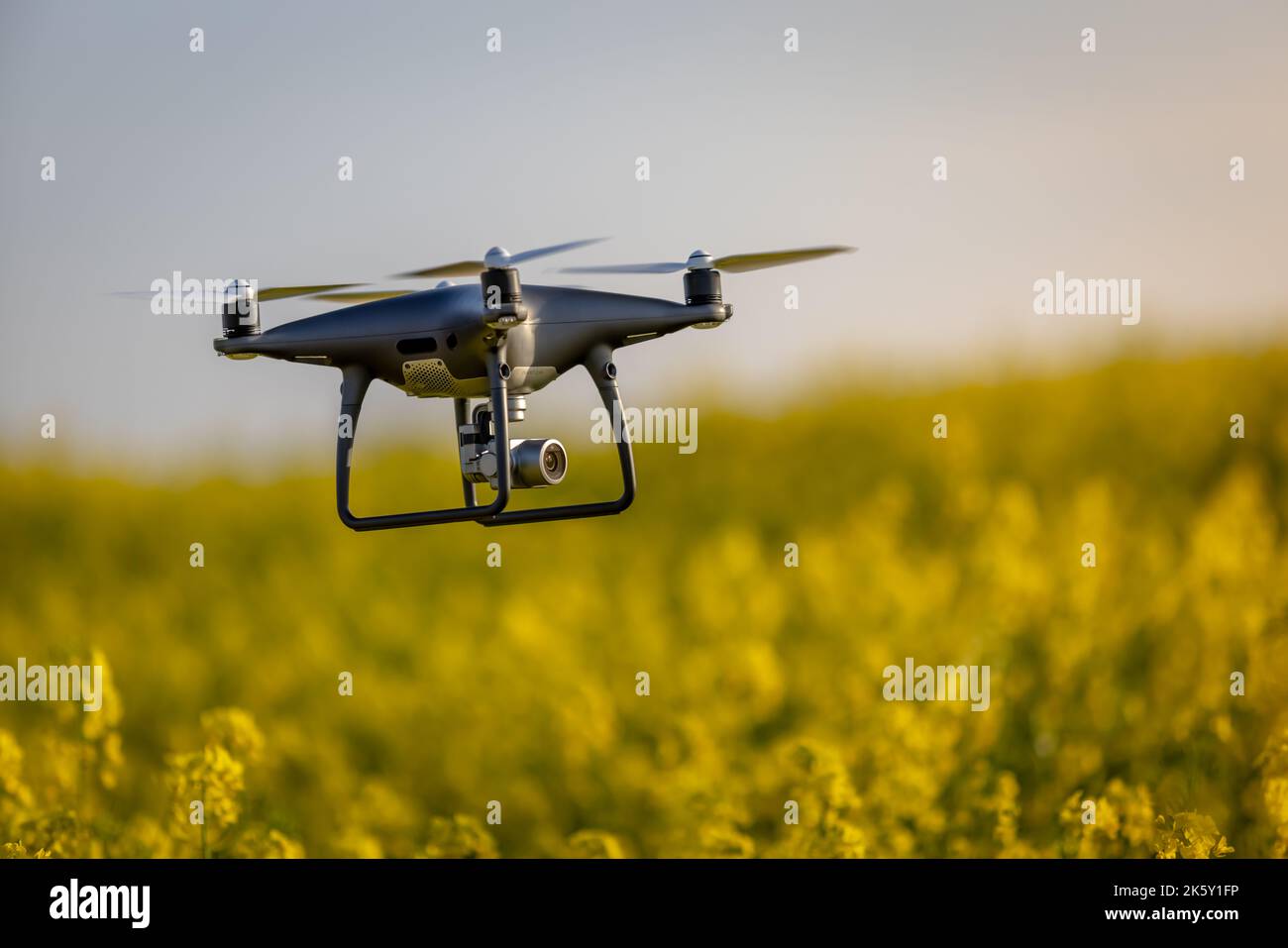 Drone Capturing Agriculture Data for Farming Overflying Crops in a ...