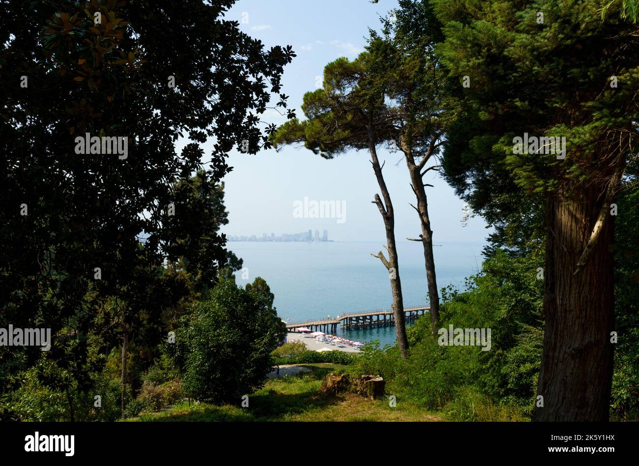 Batumi botanical garden sea hi-res stock photography and images - Alamy
