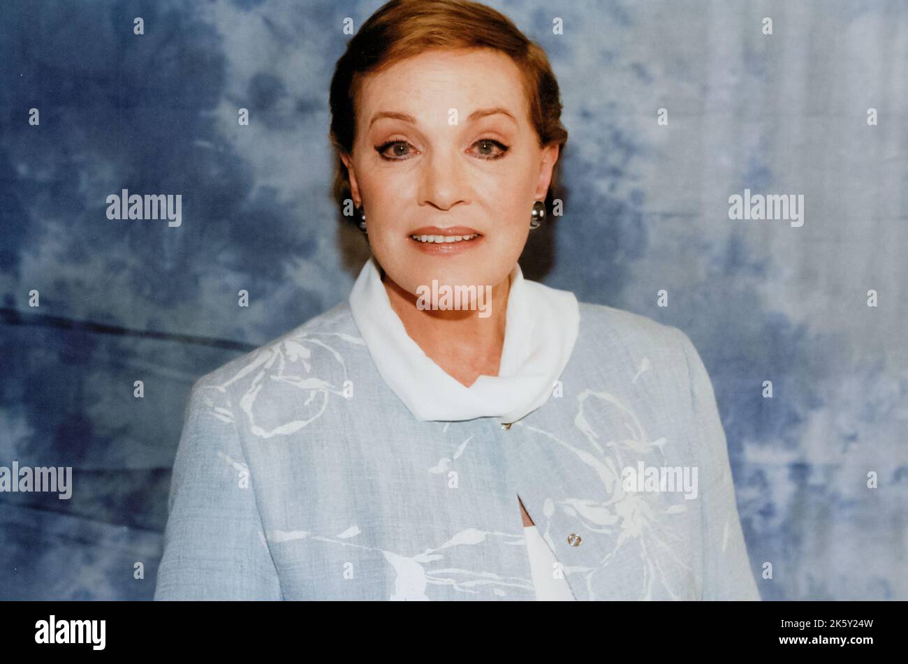 Retro celebrity portraits - Julie Andrews, circa 2004. For Editorial ...