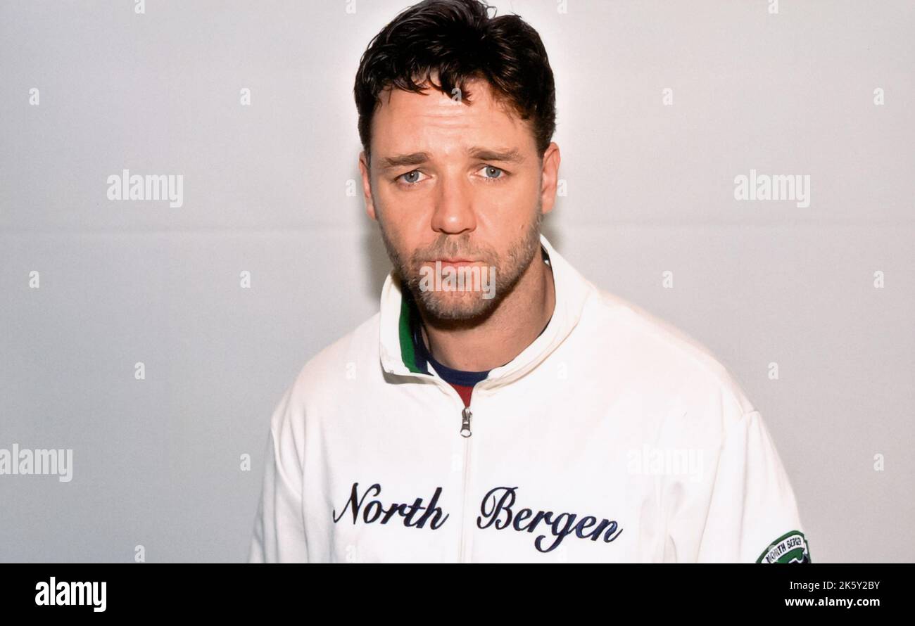 Retro celebrity portraits - Russell Crowe, circa 2005. For Editorial ...