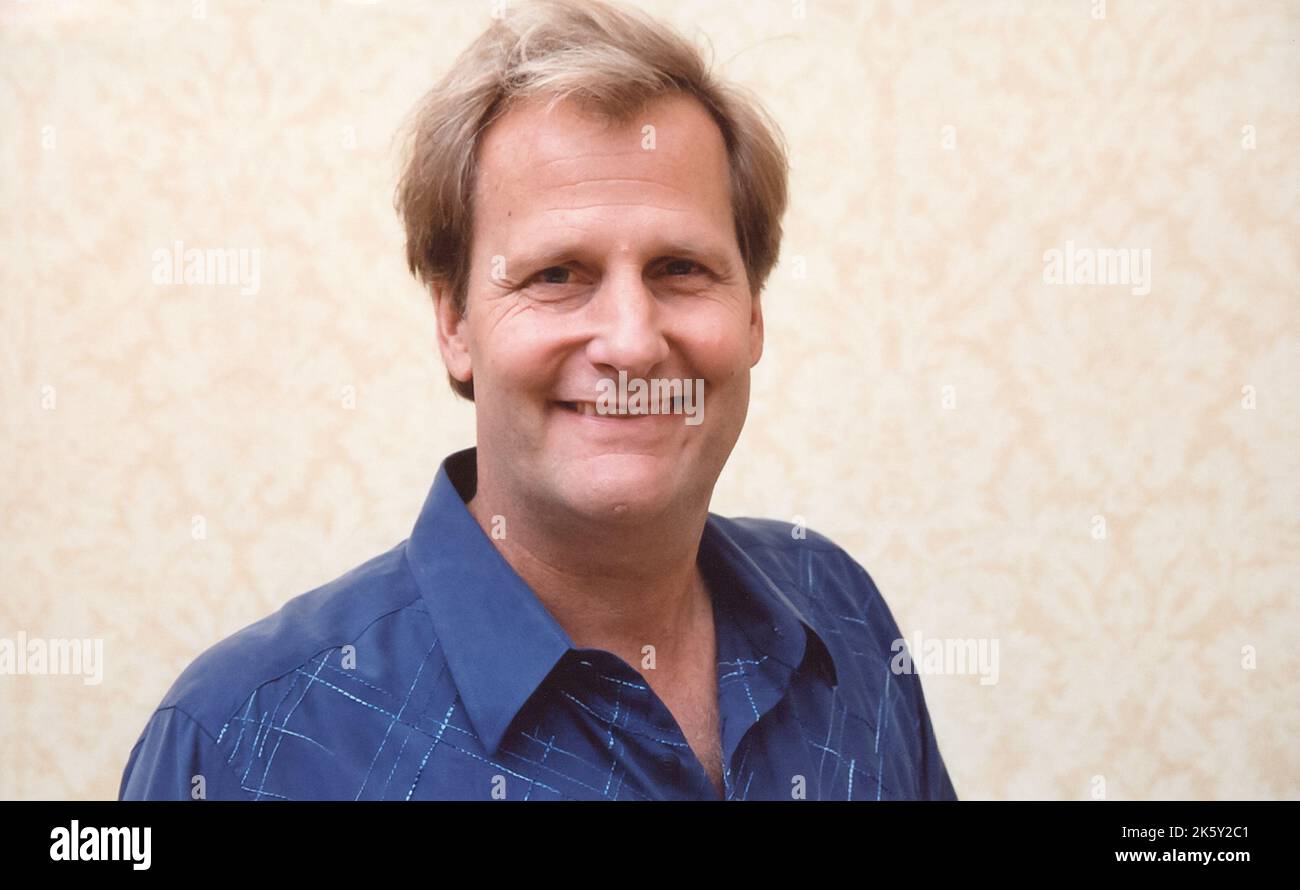 Retro celebrity portraits - Jeff Daniels, circa 2005. For Editorial Use ...