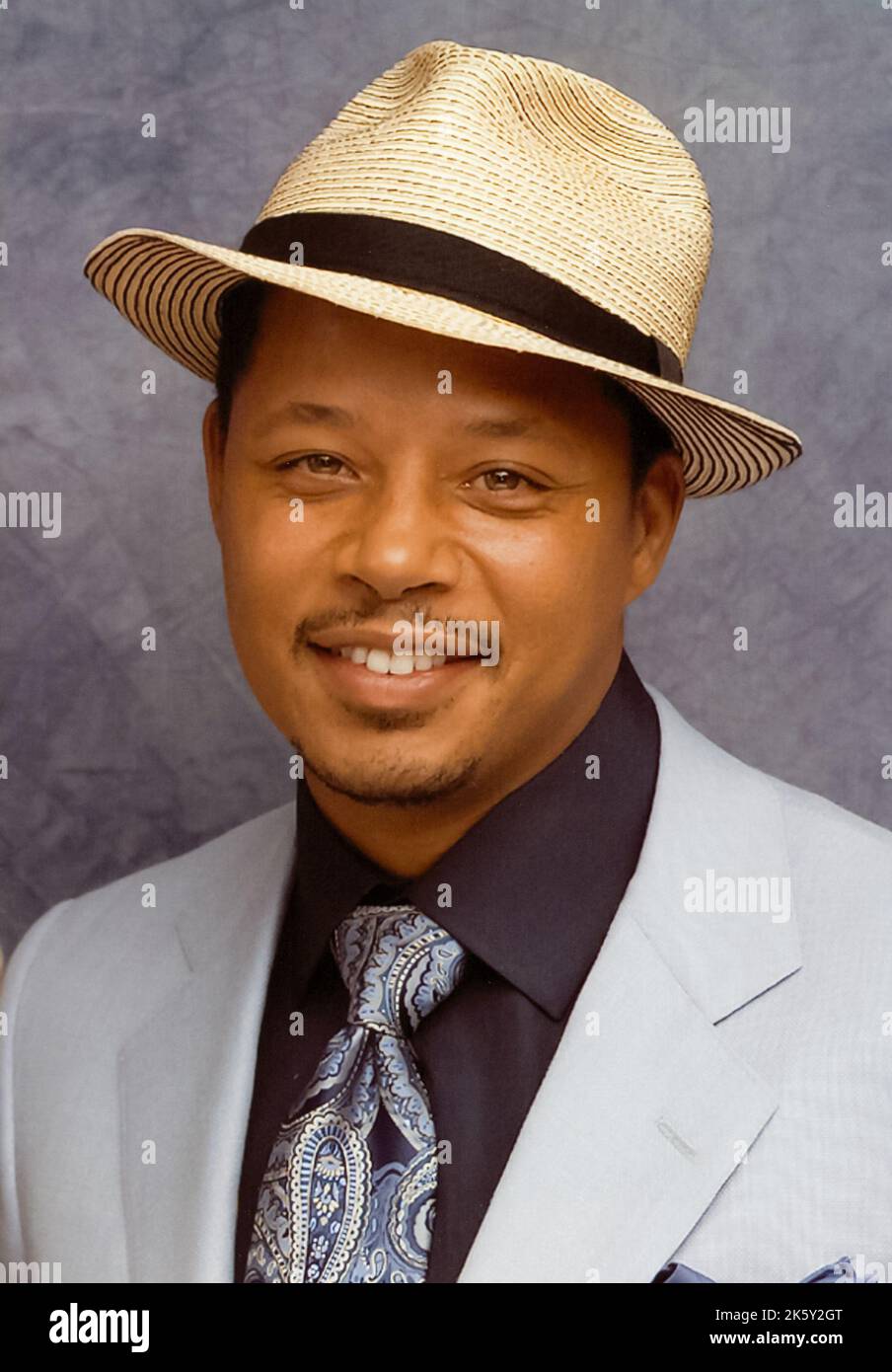 Retro celebrity portraits - Terrence Howard, circa 2007. For Editorial ...