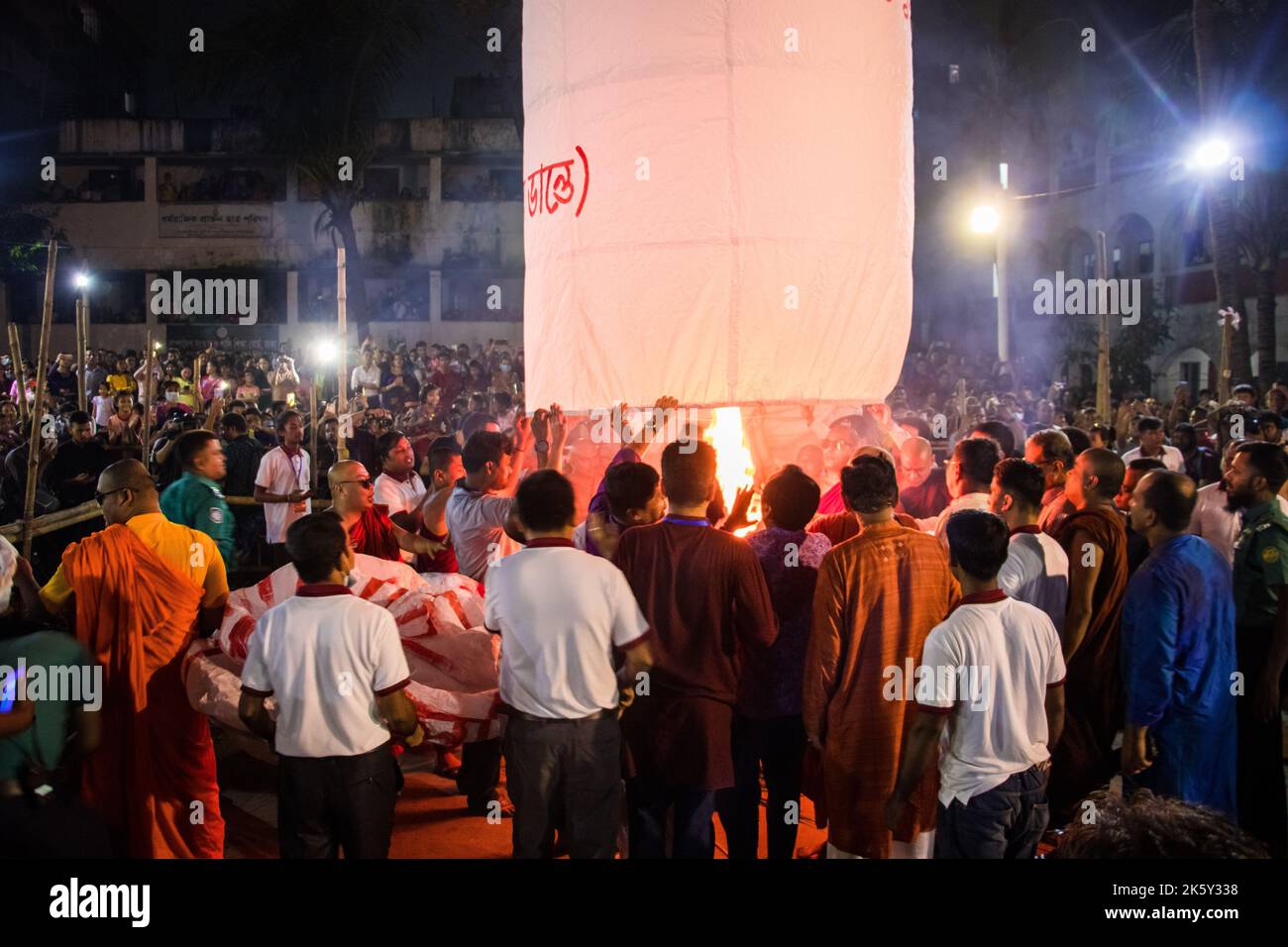 Candid photography Of Lanterns Being Released During the Probarona ...