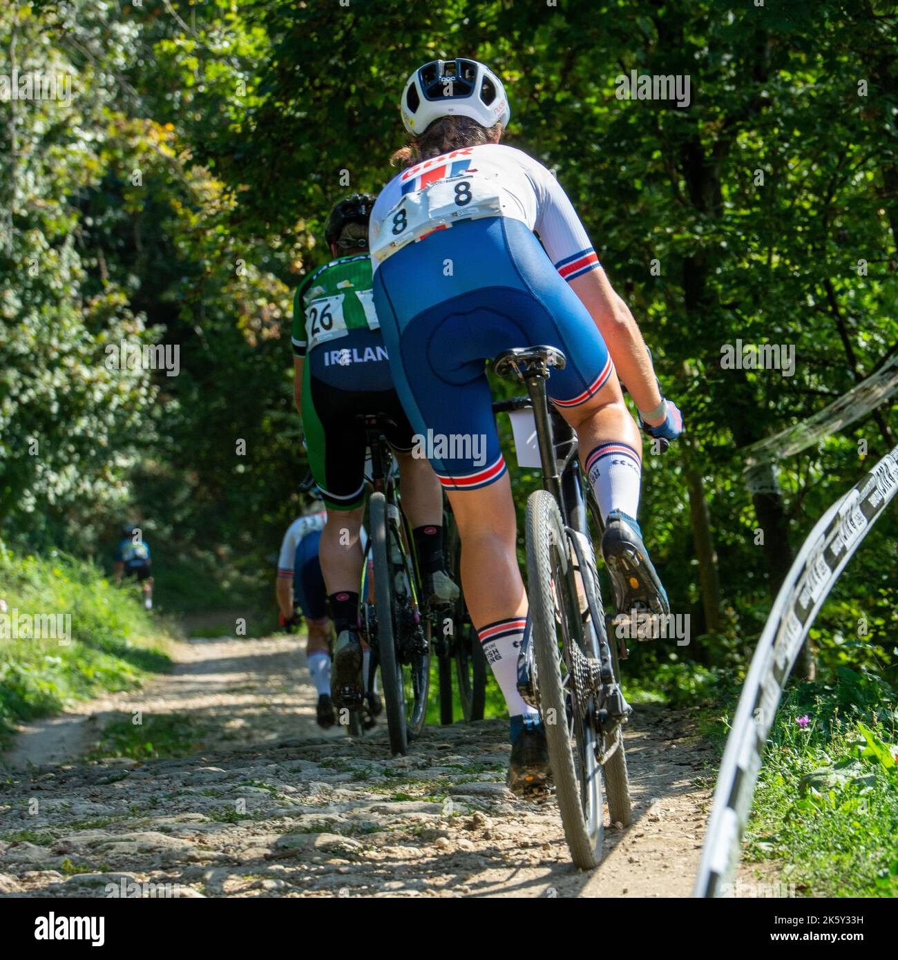 Madeleine Nutt (Great Britain) - Gravel World Championship 2022 Stock ...