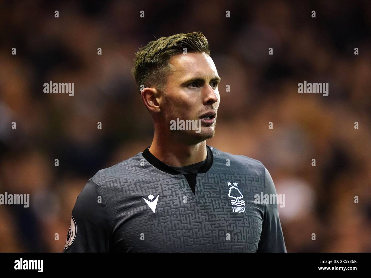 Nottingham Forest goalkeeper Dean Henderson during the Premier League ...