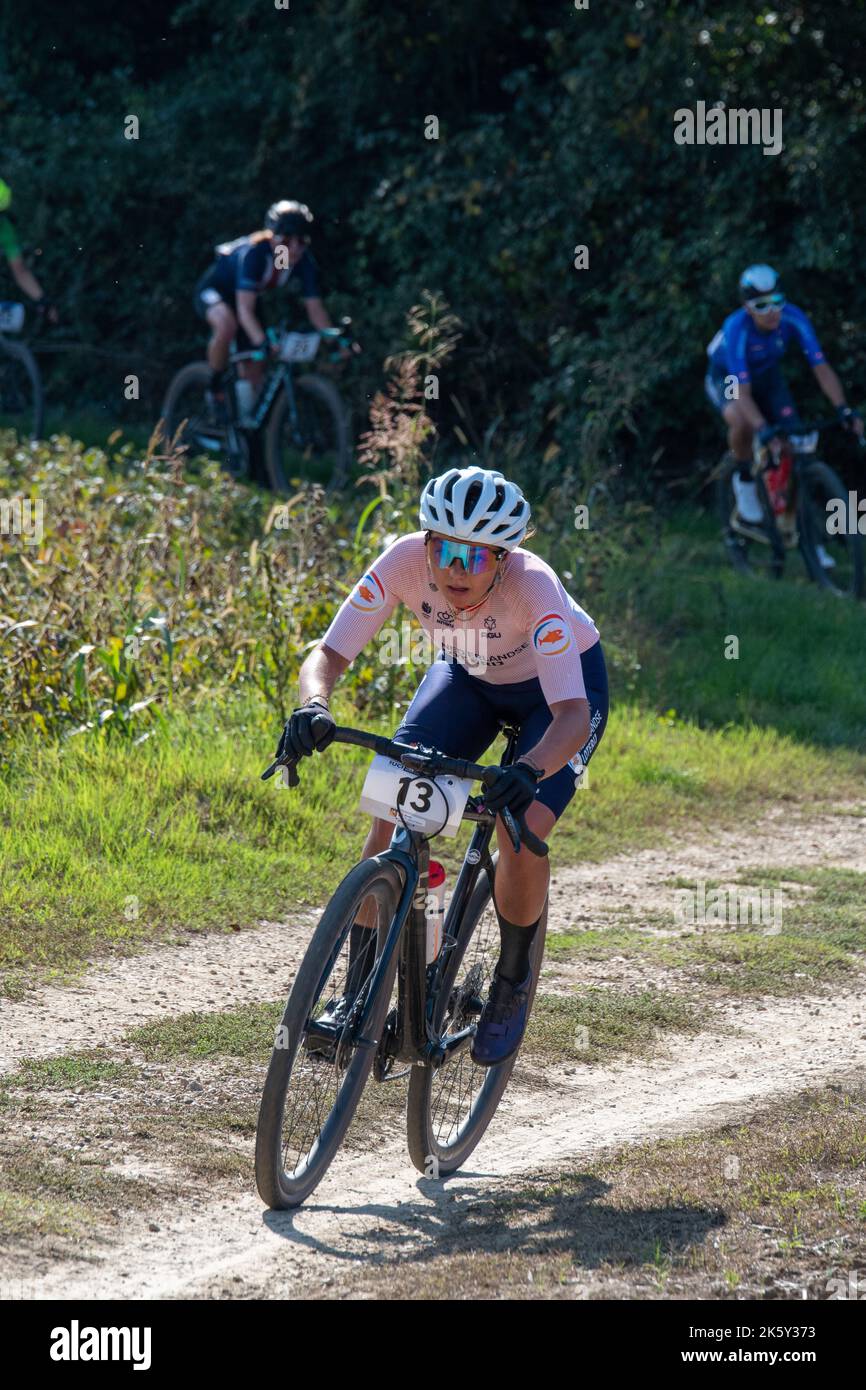 Tessa Neefjes (Netherlands) - Gravel World Championship 2022 Stock ...