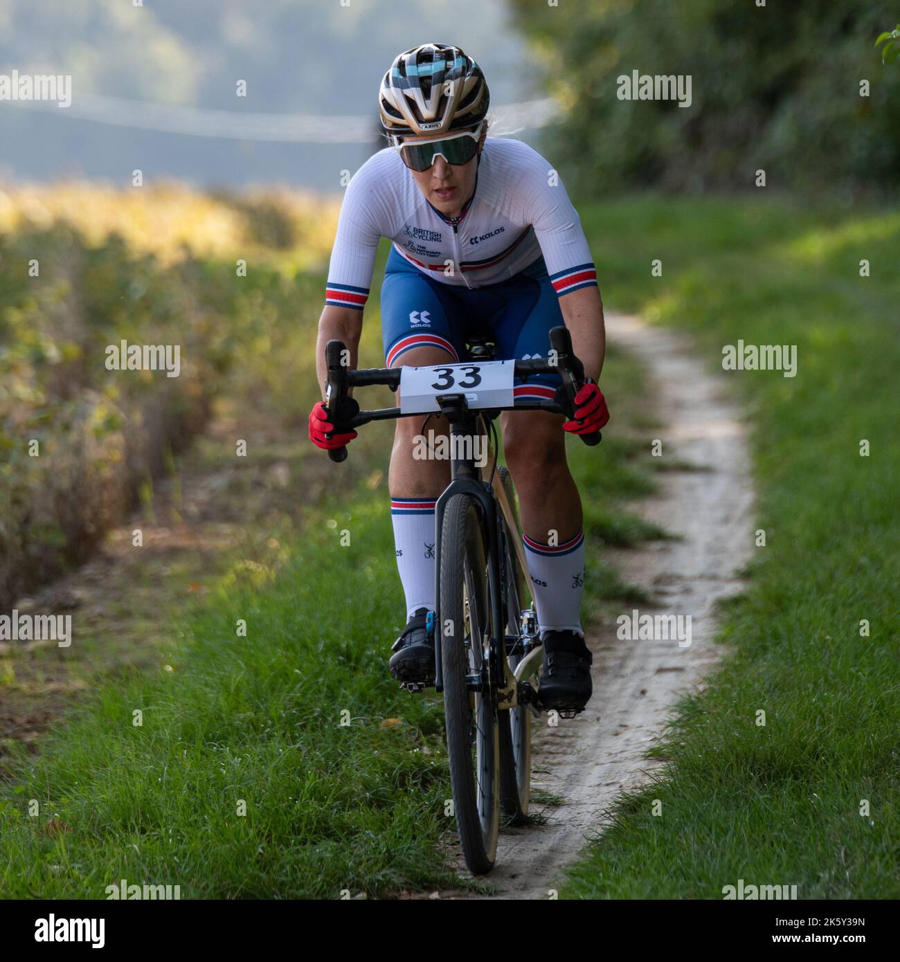 Hayley Simmonds (Great Britain) - Gravel World Championship 2022 Stock ...