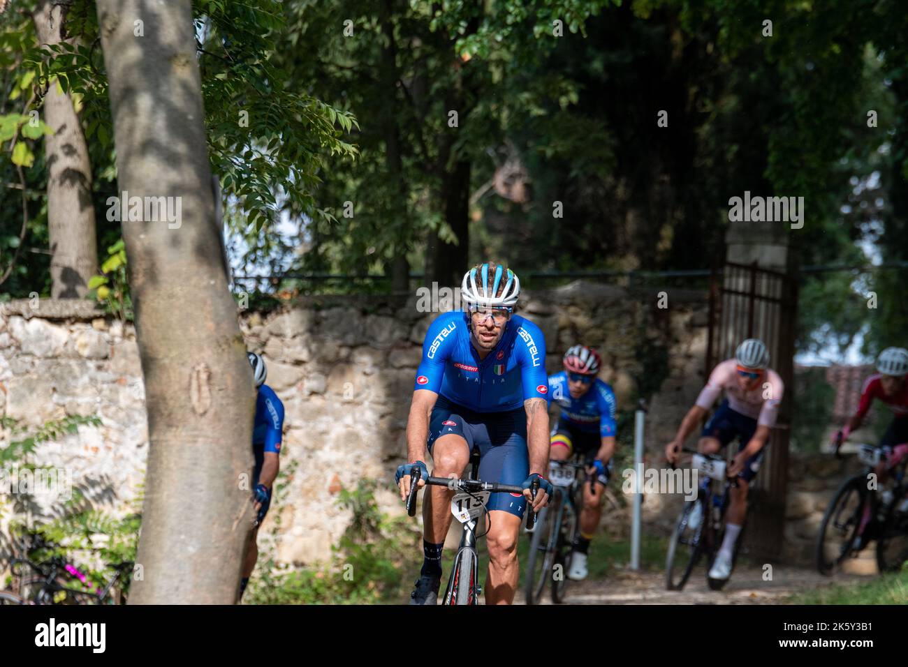 Daniel Oss (Italy) - Gravel World Championship 2022 Stock Photo - Alamy