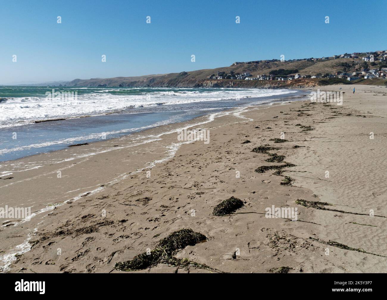The very popular Dillon Beach in Marin County, California, United ...