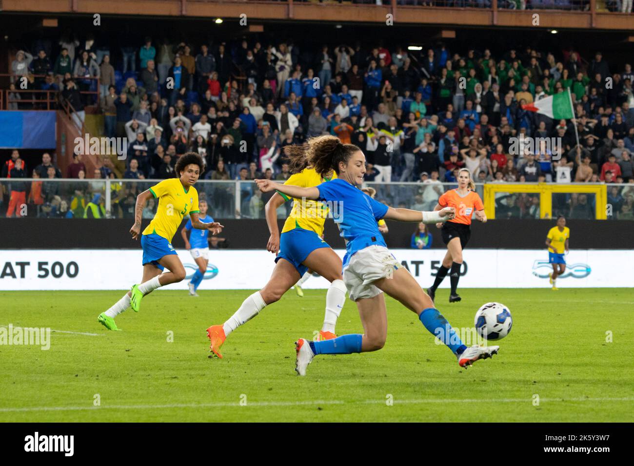 Luigi Ferraris stadium, Genova, Italy, October 10, 2022, Italy Maria ...