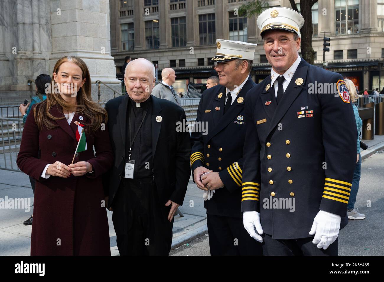 New York Usa 10th Oct 2022 Acting Fdny Commissioner Laura Kavanagh