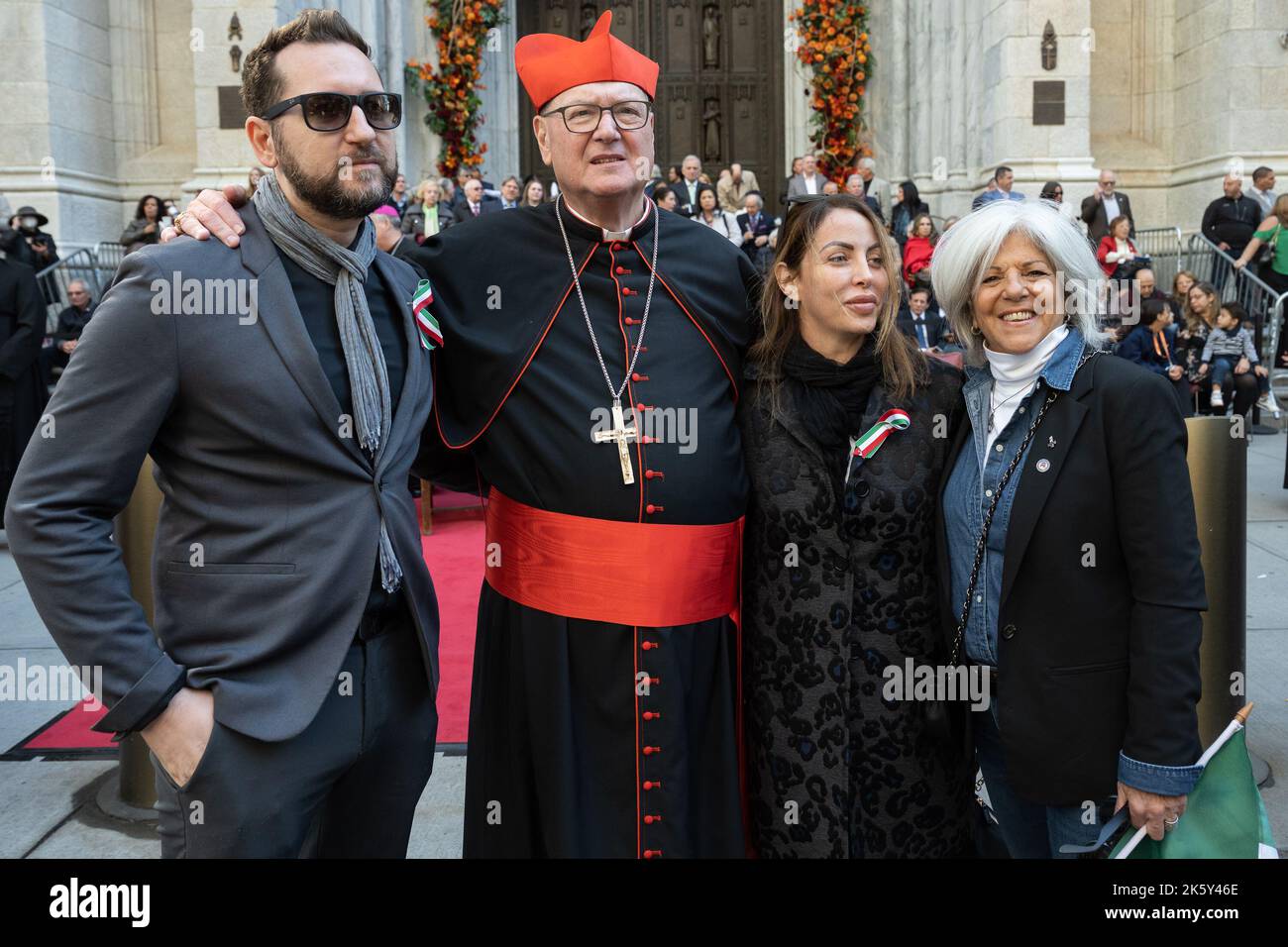 New York, NY, October 10, 2022, Cardinal Timothy Dolan and City ...
