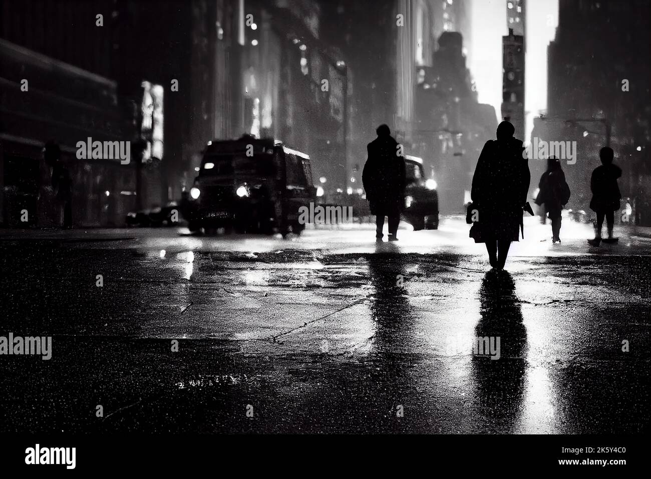 Black shadows in cityscape hi-res stock photography and images - Alamy