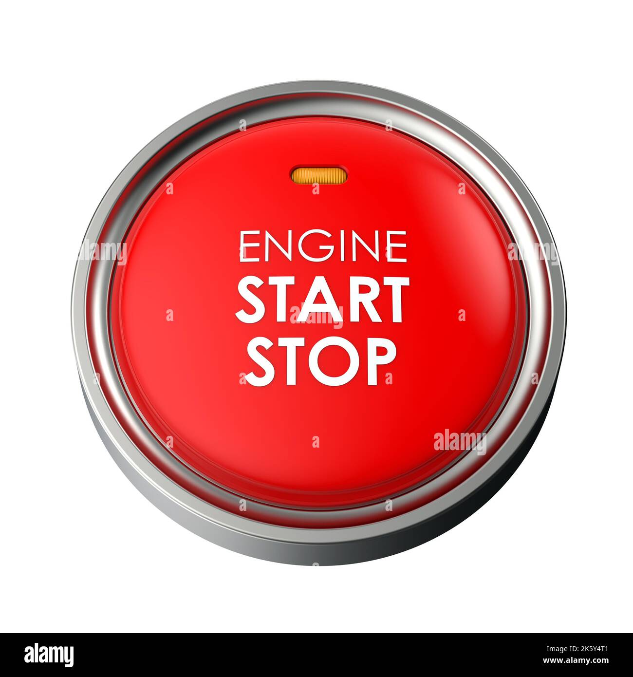 Power button car Cut Out Stock Images & Pictures - Alamy