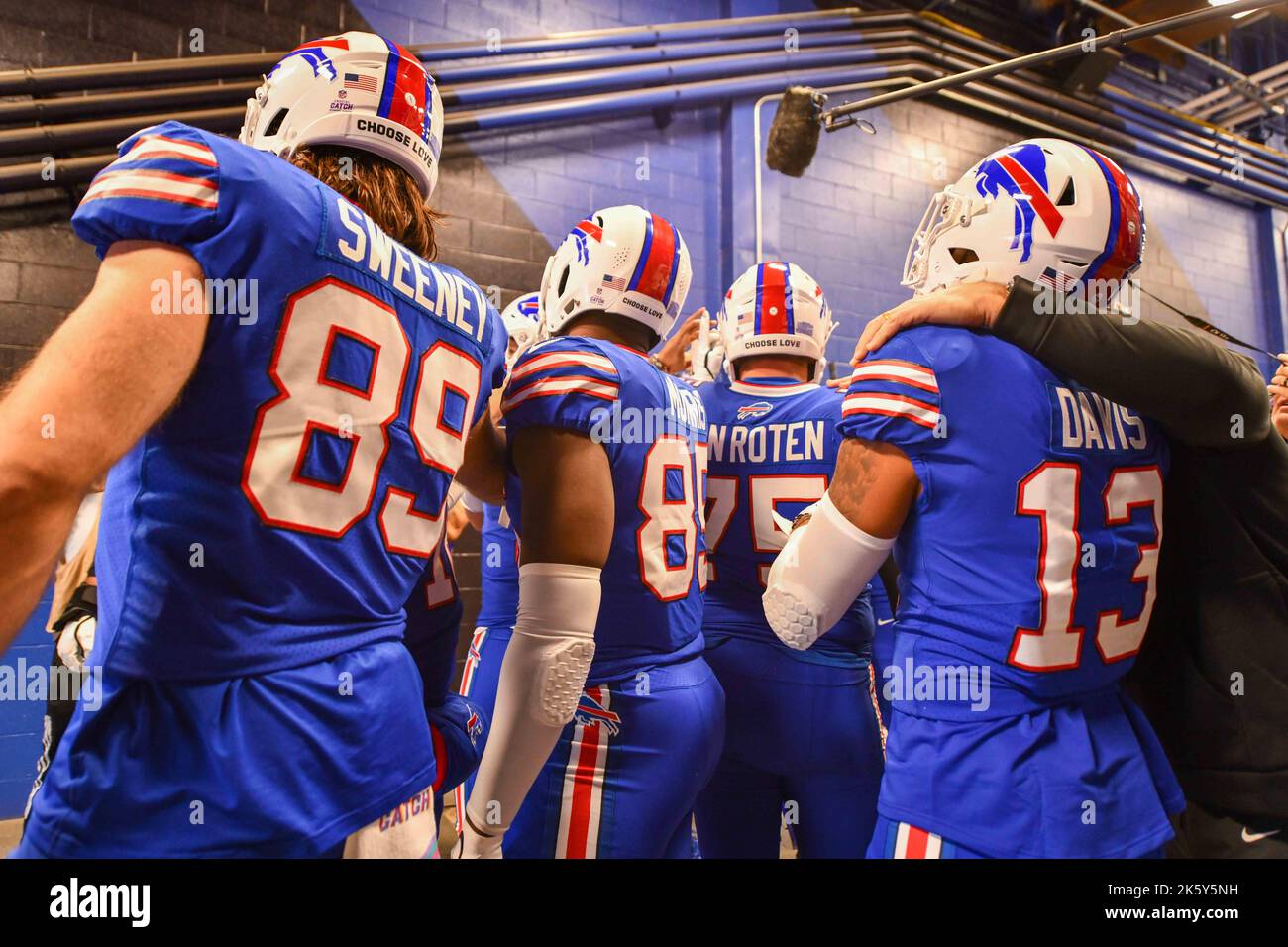 Orchard Park, New York, USA. 9th Oct, 2022. October 9th, 2022 Buffalo ...