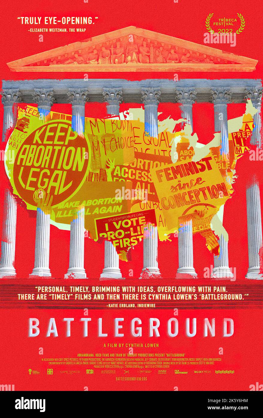 BATTLEGROUND, US poster, 2022. © Abramorama / Courtesy Everett ...