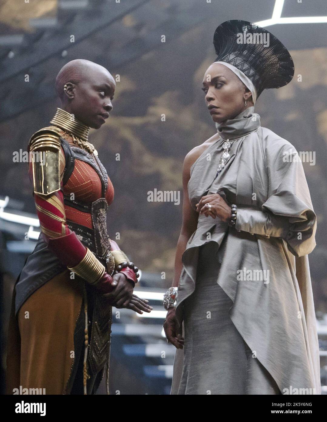 BLACK PANTHER: WAKANDA FOREVER, (aka BLACK PANTHER II), from left ...
