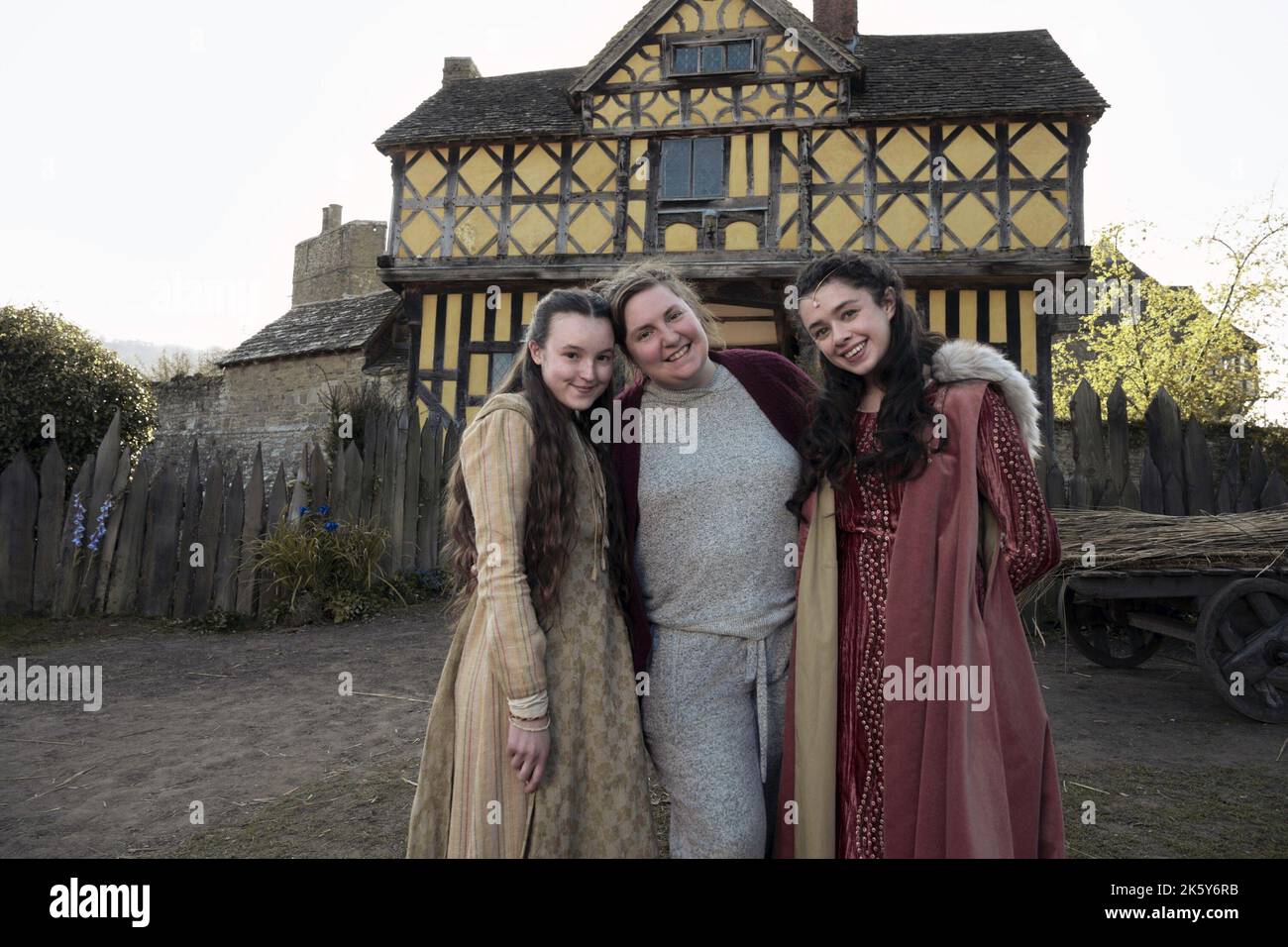 CATHERINE CALLED BIRDY, from left: Bella Ramsey, director Lena Dunham ...