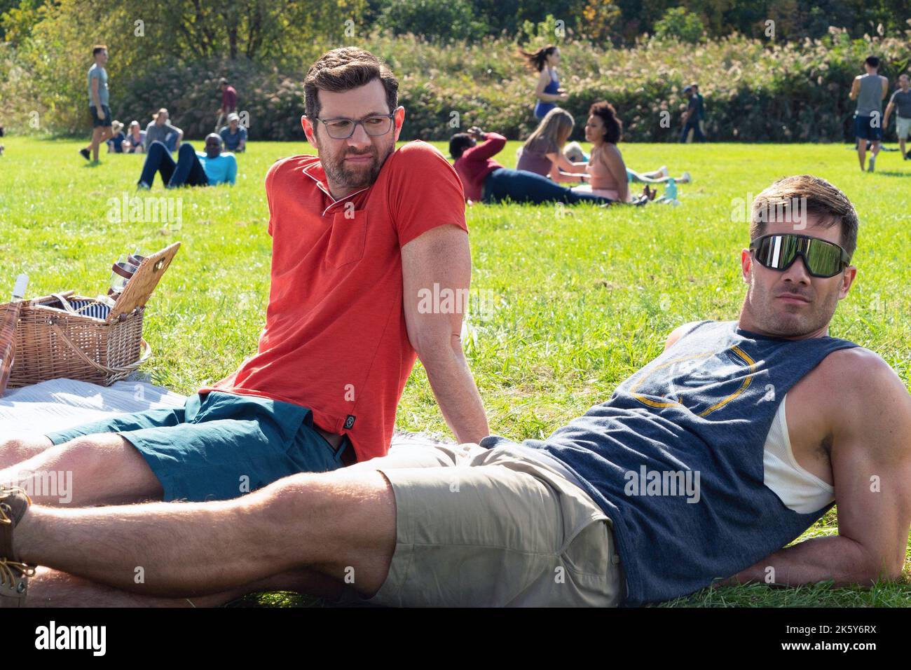 BROS, from left: Billy Eichner, Luke Macfarlane, 2022. ph: Nicole ...