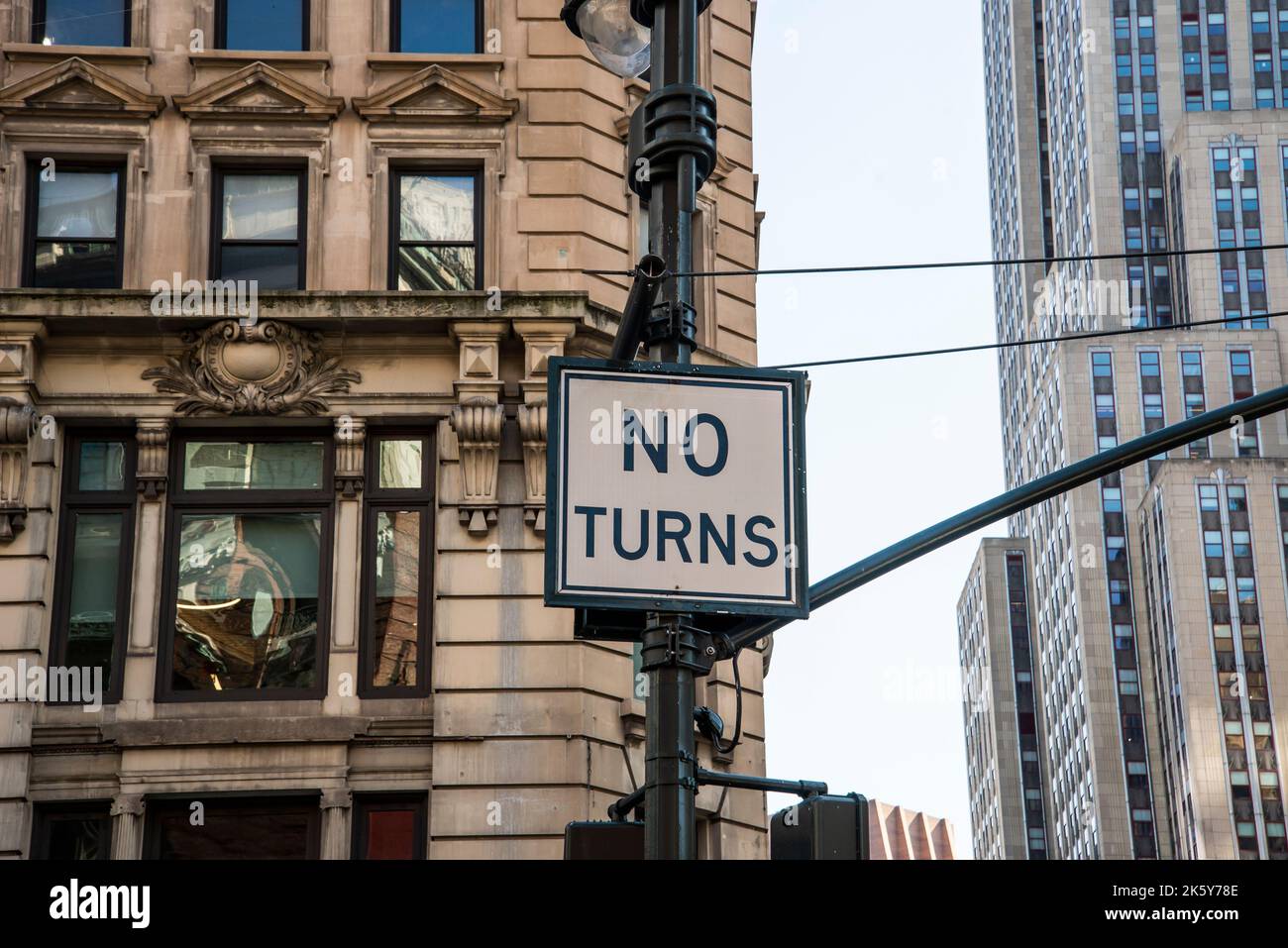 Road signs in the city Stock Photo - Alamy