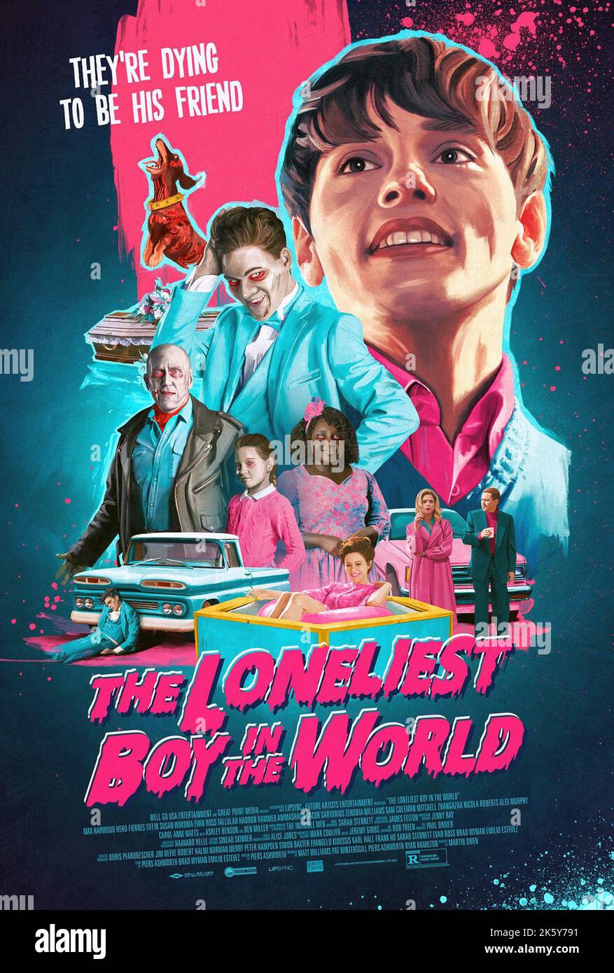 THE LONELIEST BOY IN THE WORLD, US poster,from left: Ben Miller ...