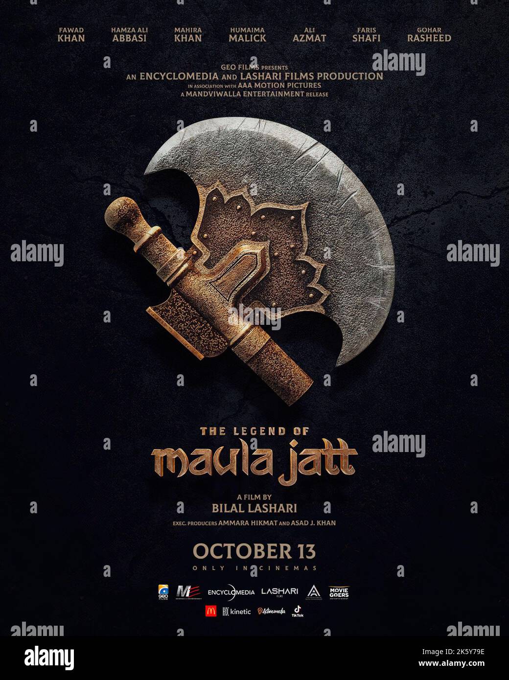 THE LEGEND OF MAULA JATT, poster in English, 2022. © AAA Motion ...