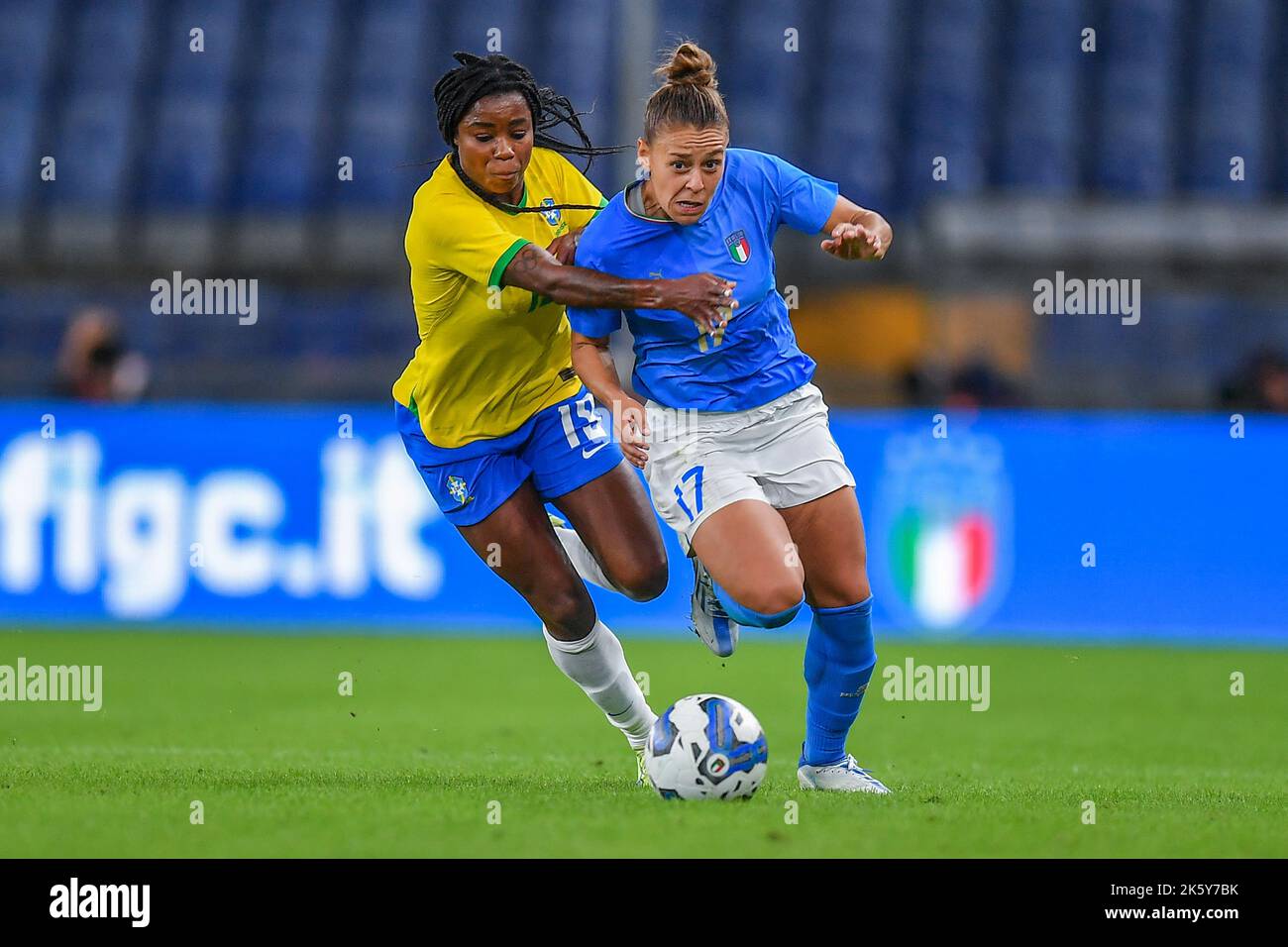Luigi Ferraris stadium, Genova, Italy, October 10, 2022, Ludmila Da ...