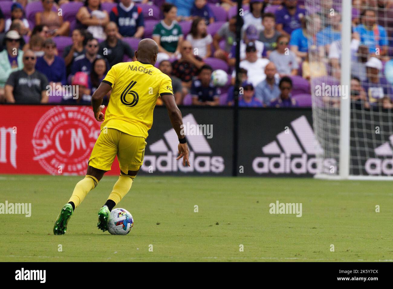 ORLANDO, FL - OCTOBER 9: Nagbe of Columbus Crew during MLS 2022 match ...