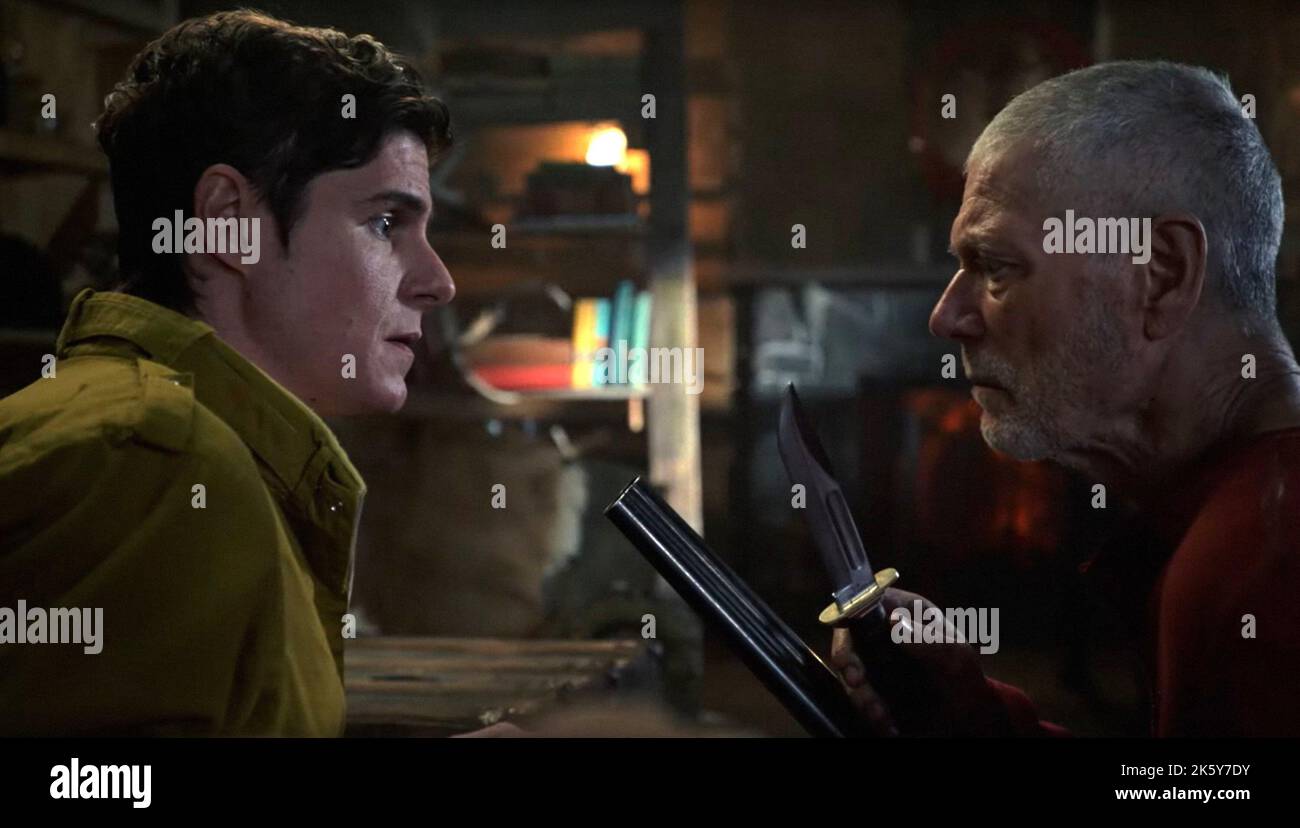 OLD MAN, from left: Marc Senter, Stephen Lang, 2022. © RLJE Films ...