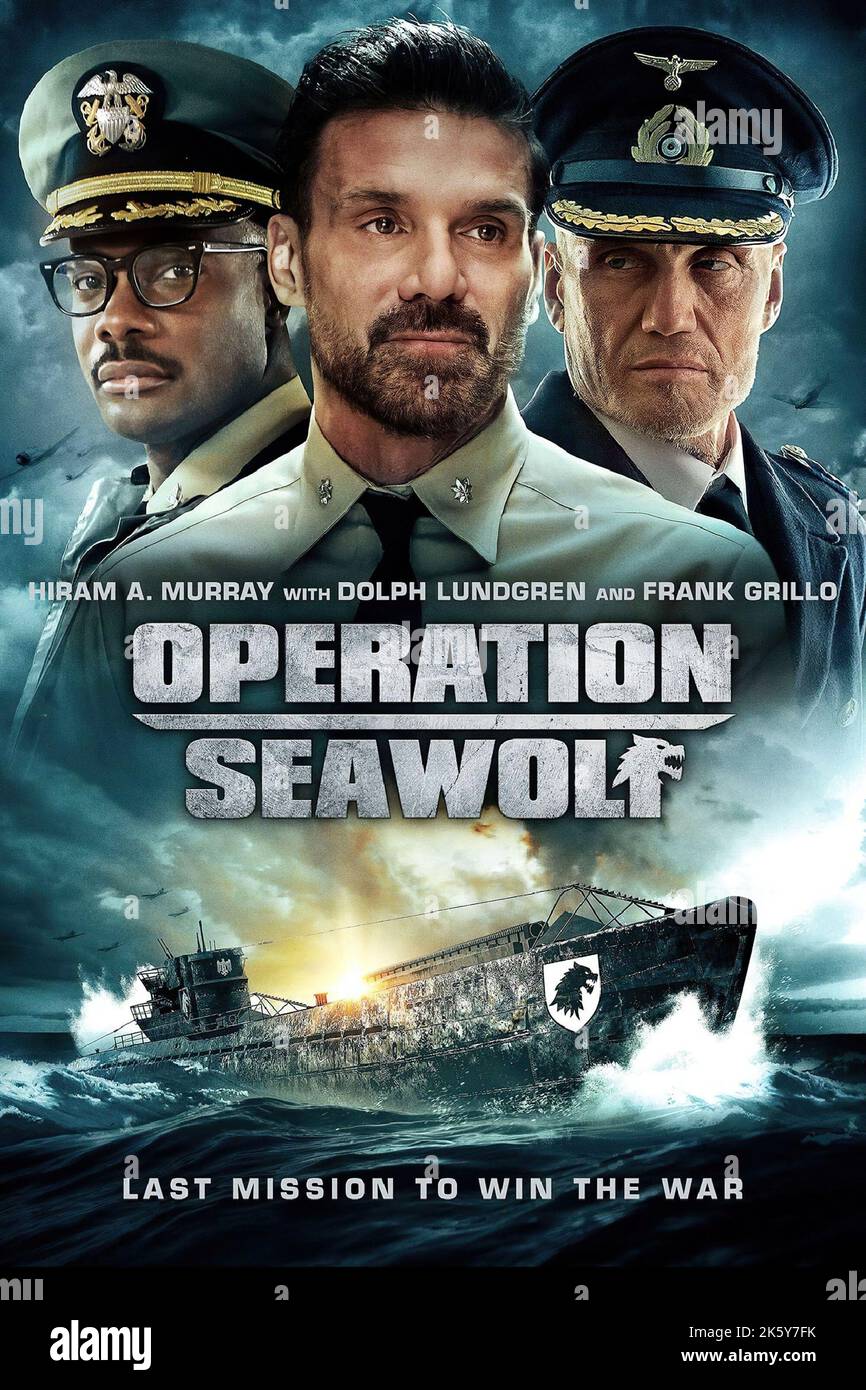 OPERATION SEAWOLF, poster, from left: Hiram A. Murray, Frank Grillo ...