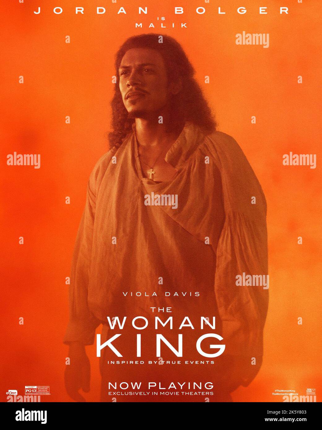 THE WOMAN KING, US character poster, Jordan Bolger, 2022. © TriStar ...