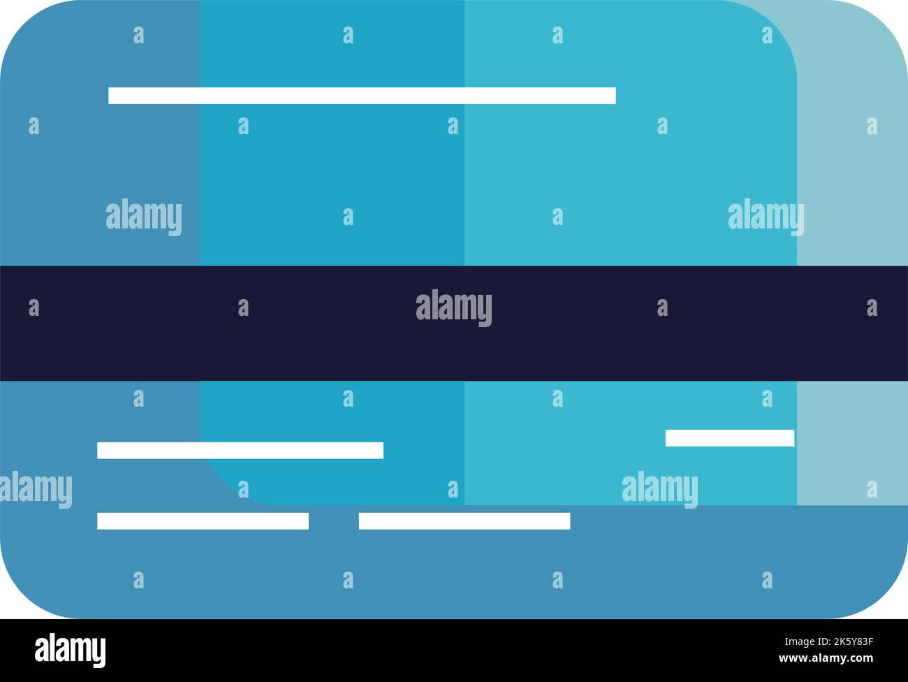 blue credit card bank Stock Vector Image & Art - Alamy