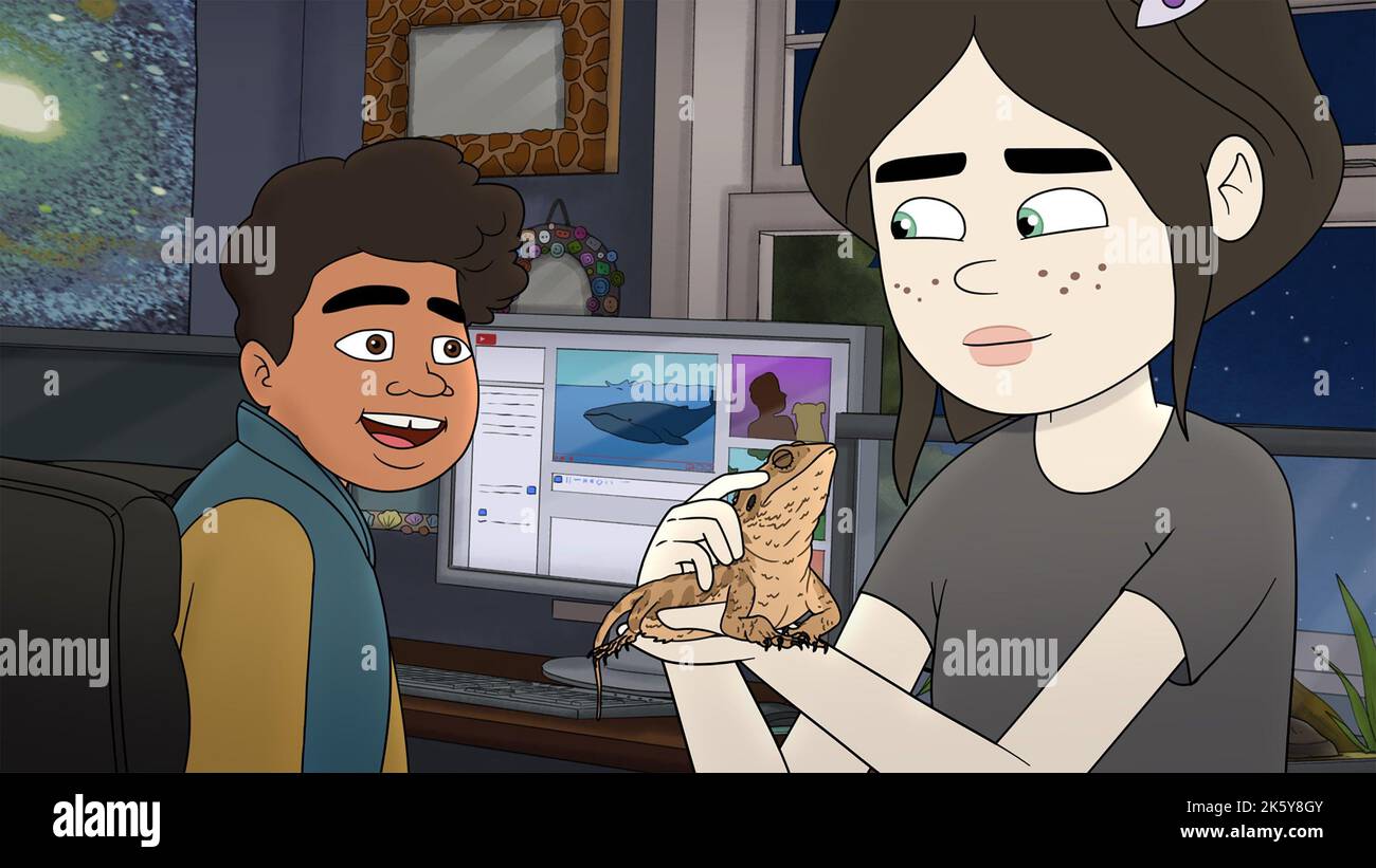 LITTLE DEMON, from left: Bennigan (voice: Eugene Cordero), Chrissy ...